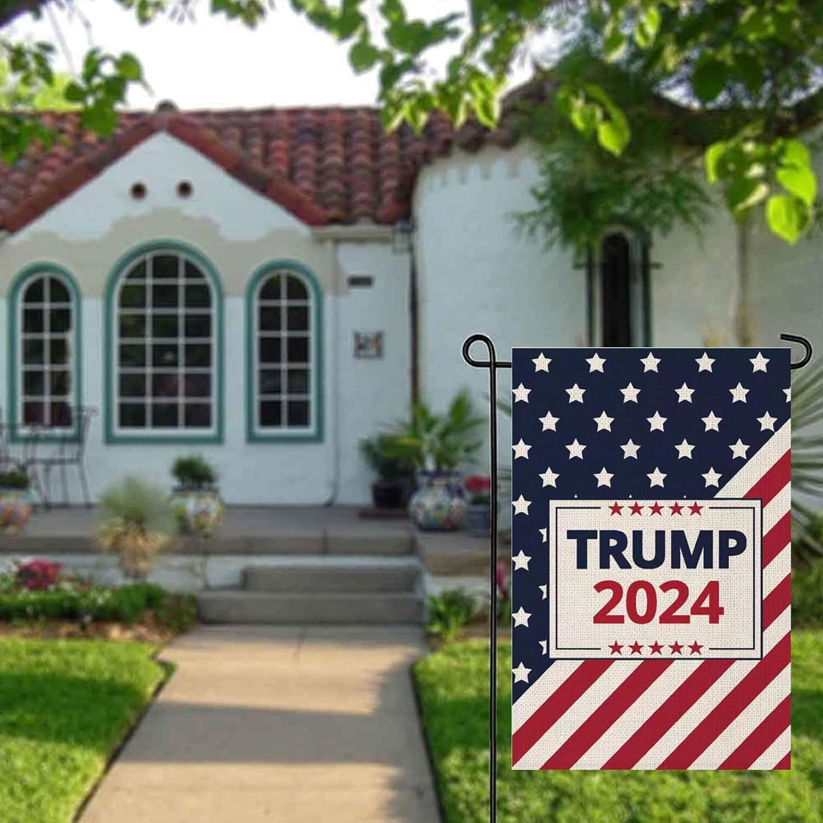 18in*12in SENJIAQ US Flag, Donald 2024 President J D-Vance Ake Take ...