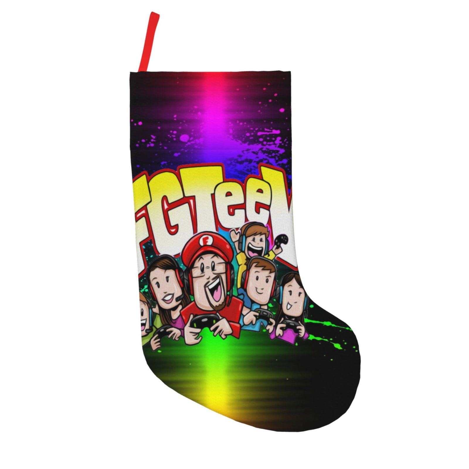 18in Fgtee-V Christmas Stockings - Xmas Holiday Happy Party Decorations ...