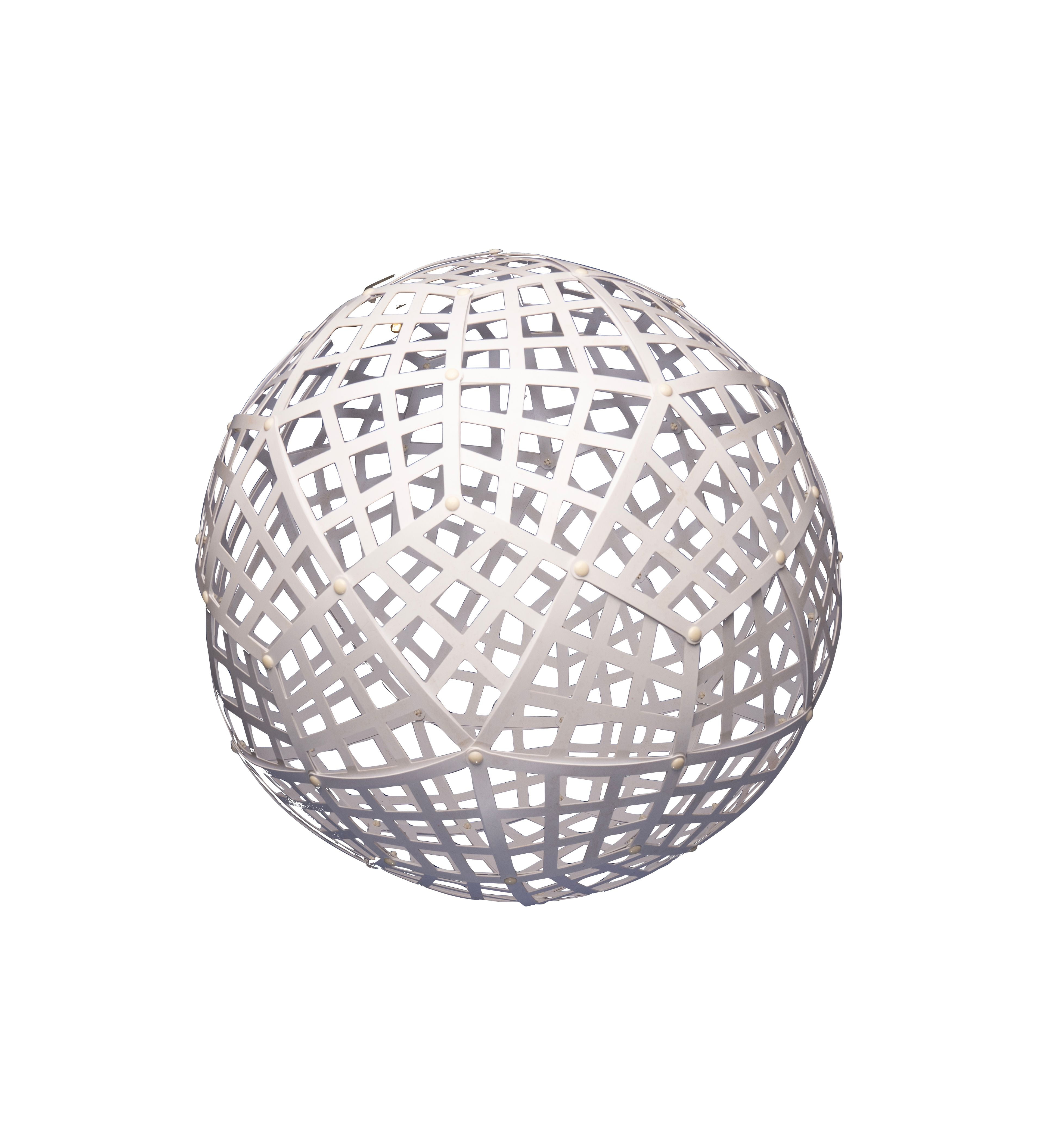 18in GlowTheory Light - Trellis White Solar - Walmart.com
