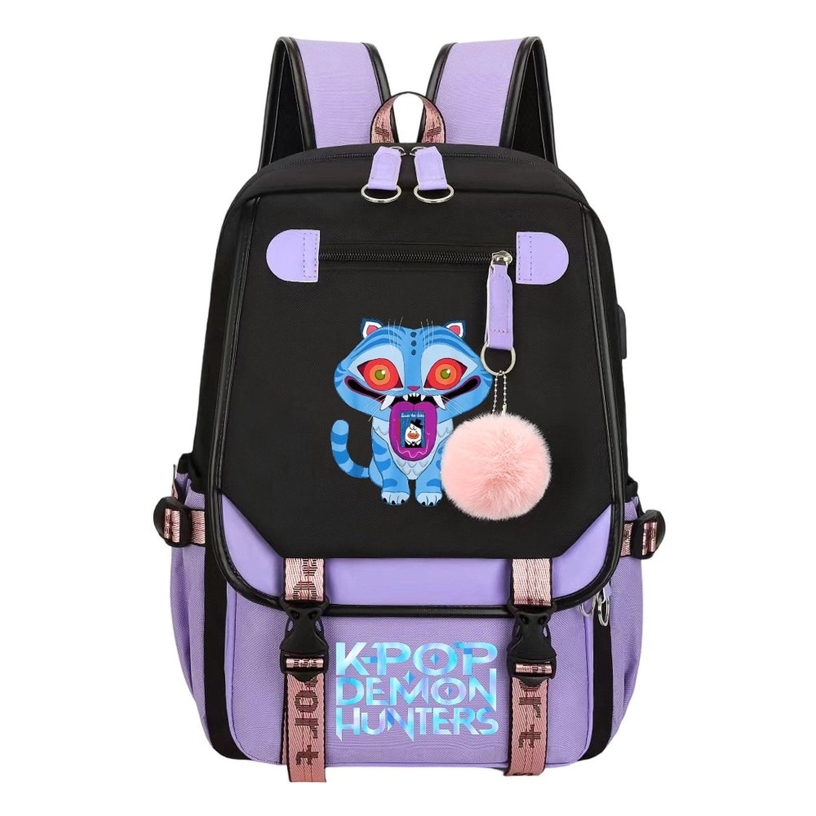 18in KPop Demon Hunters Backpack Anime Adorable Backpacks Stylish ...