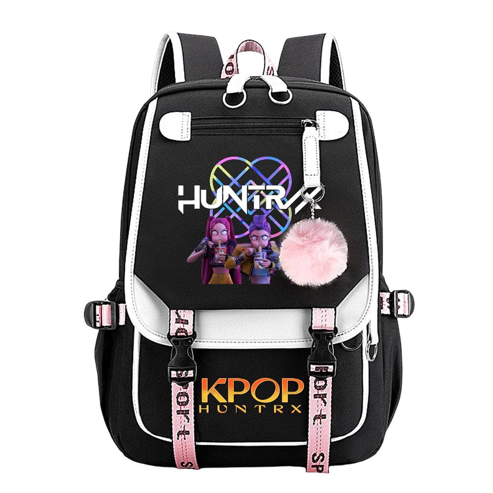 18in KPop Demon Hunters Backpack Anime Cute Backpacks Stylish Laptop ...