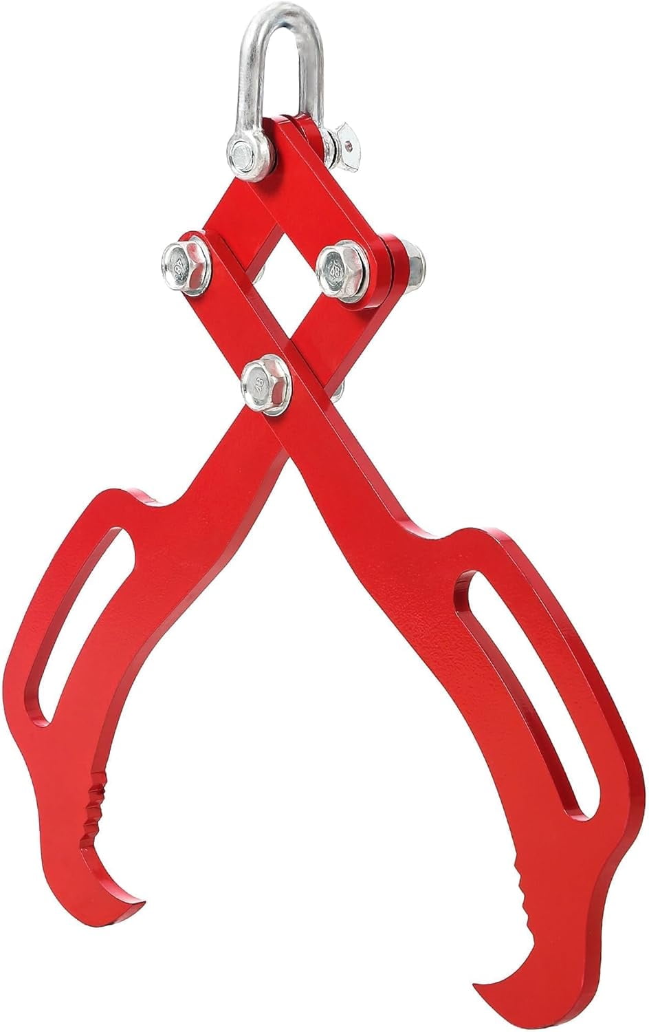 18in Log Lifting Tongs,2 Claw Timber Heavy Duty Solid Steel,Tractor ...