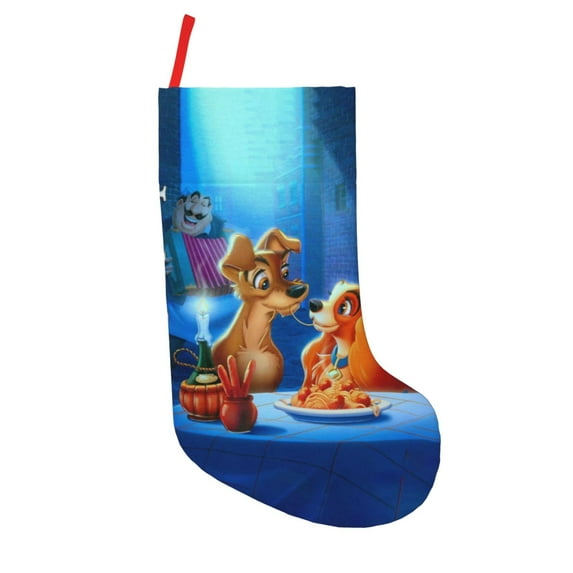 18in Lovely Dog The Tra-,M Christmas Stockings - Xmas Holiday Happy ...