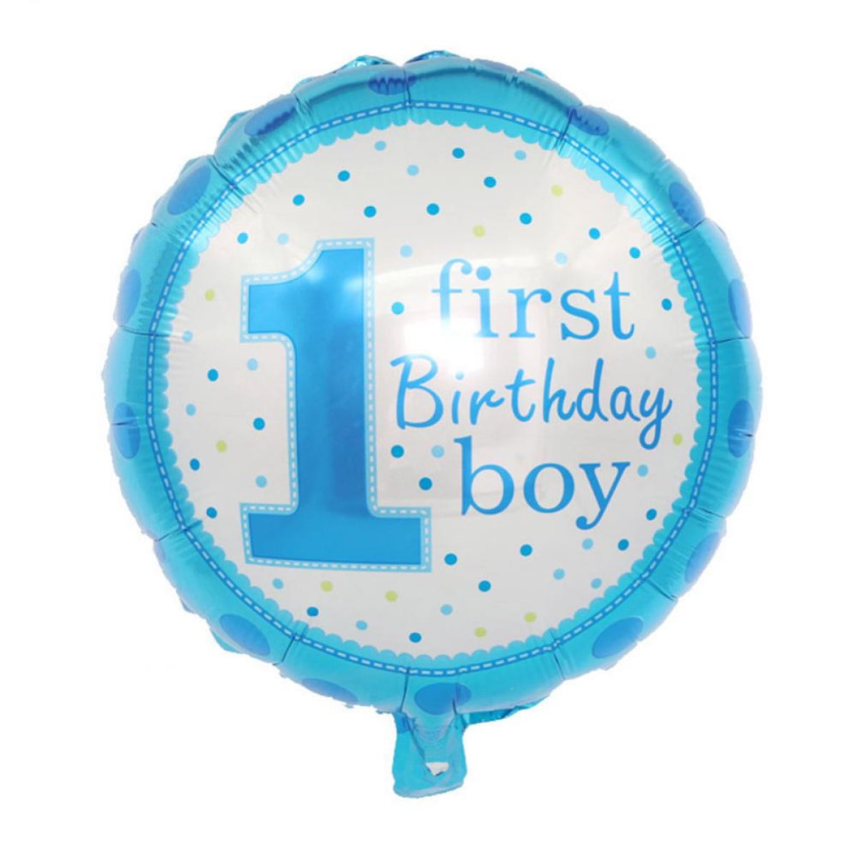18in Thicker Foil Balloon Boy Girl 1st Birthday Party Balloons Baby ...