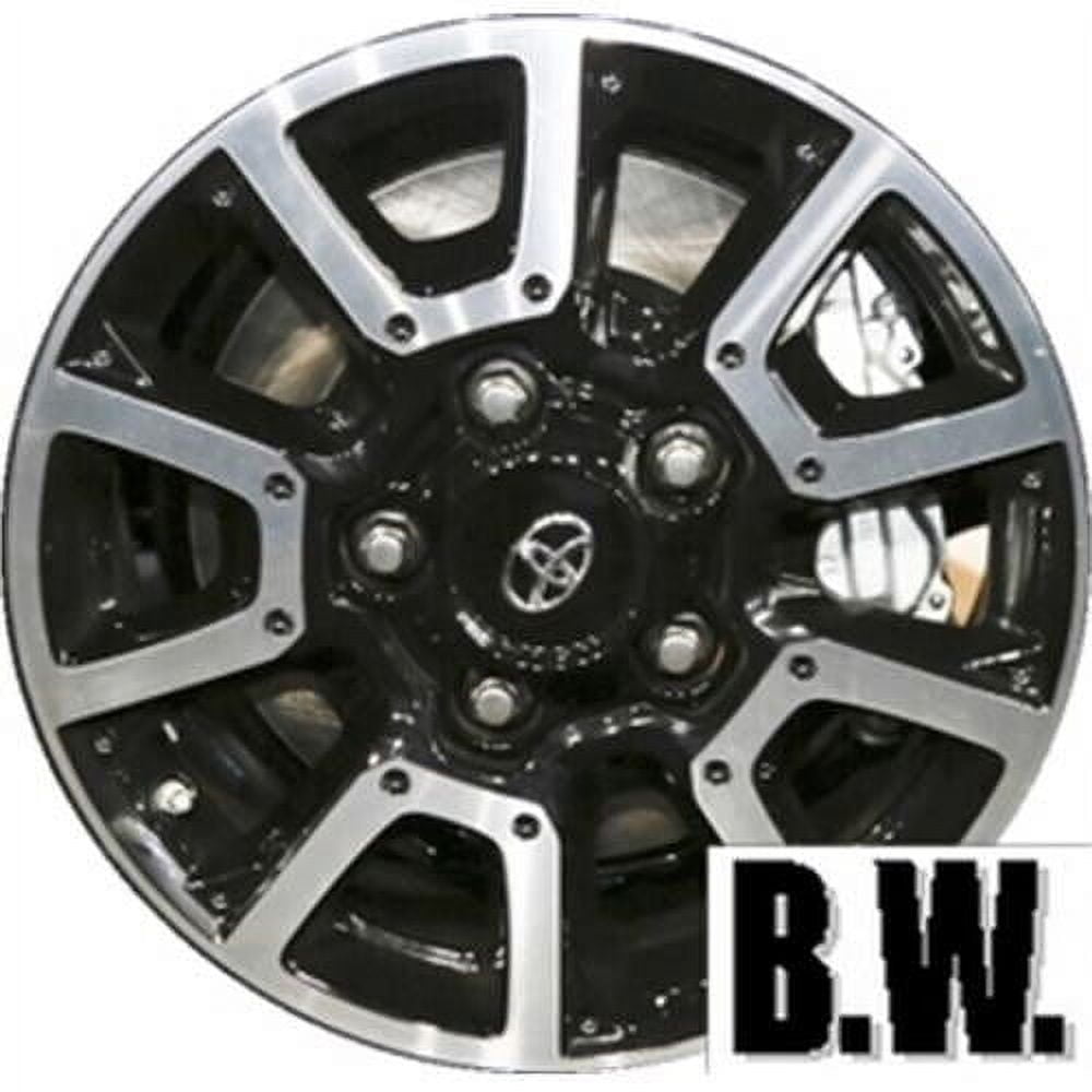 18in Wheel for Toyota TUNDRA 2014-2021 BLACK Reconditioned Alloy Rim ...