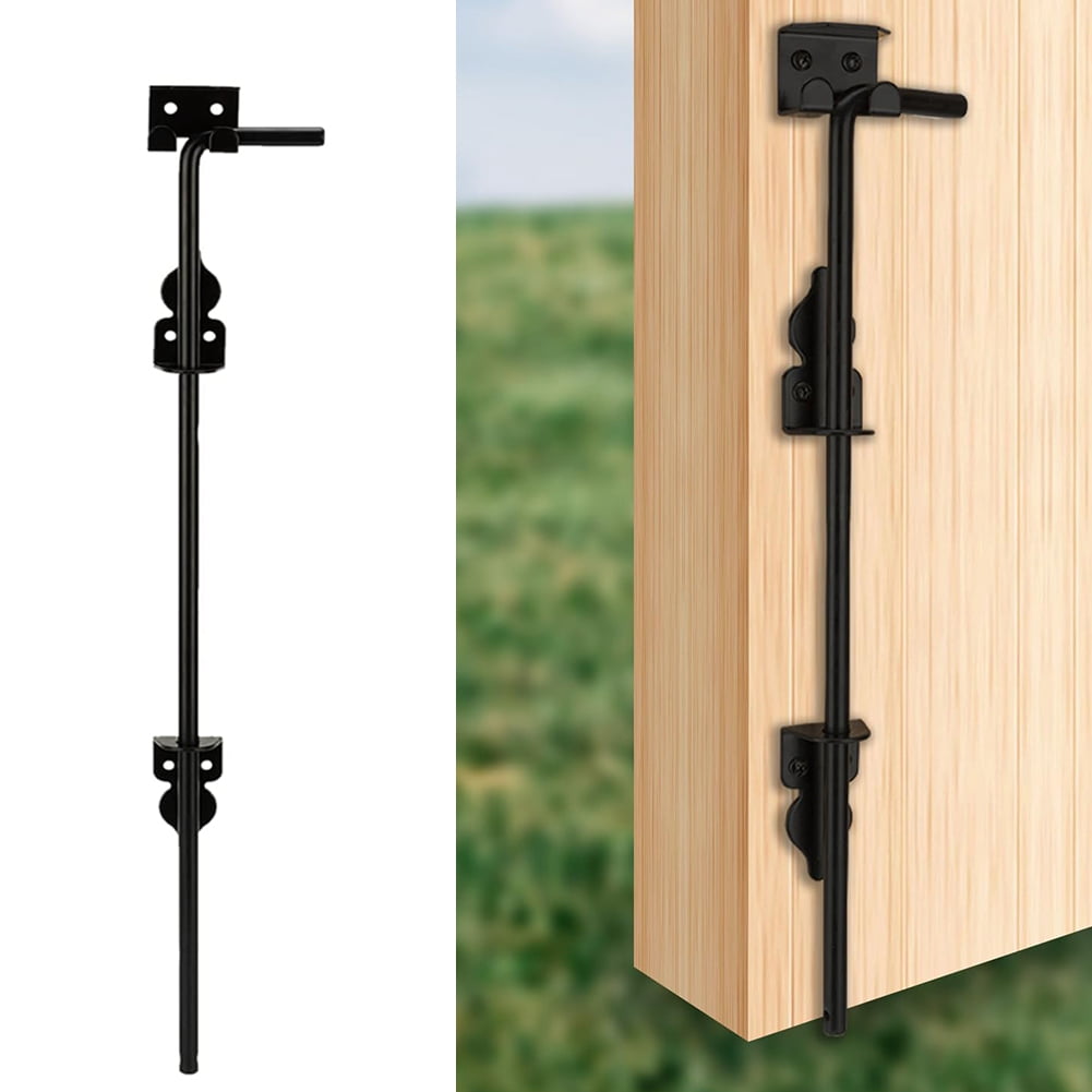 18inch Cane Bolt Heavy Duty Gate Drop Rod, Hardware Ground Latch Gate ...
