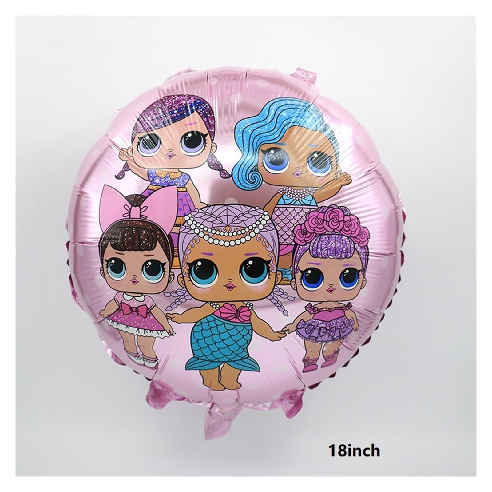 18inch Cartoon Lol Party Helium Balloons For Children Birthday Doll ...