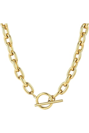 Paperclip Toggle Necklace