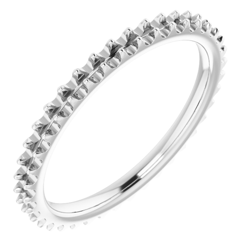 18k Palladium White Gold (No Nickel) Bridal Wedding Engagement ...