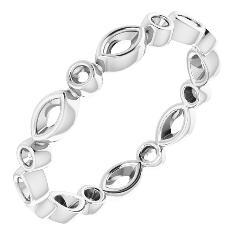 18k Palladium White Gold (No Nickel) Bridal Wedding Engagement ...