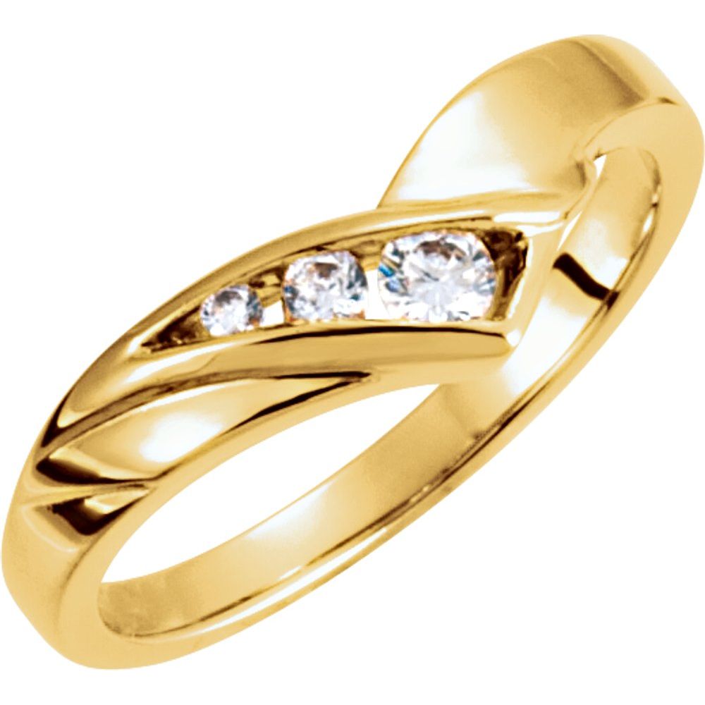 18k Palladium White Gold (No Nickel) Channel-Set Ring Fine Jewelry For ...