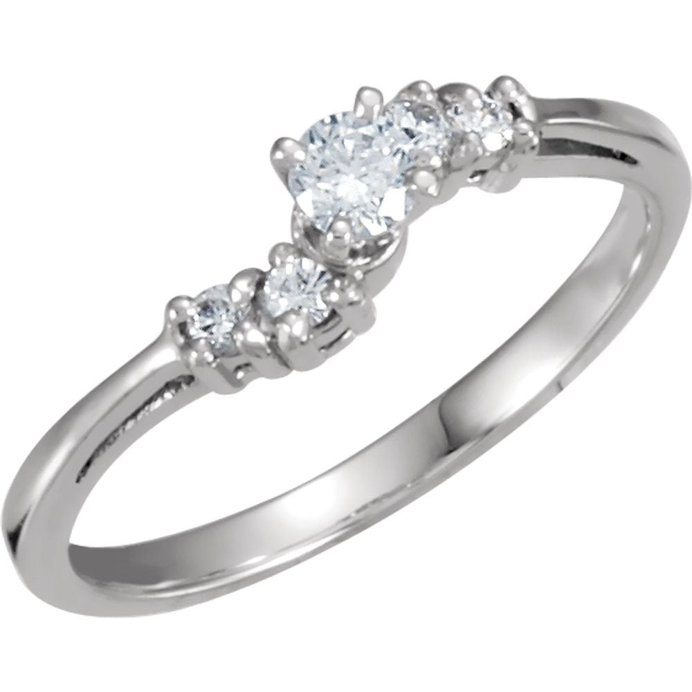 18k Yellow Gold Bridal Wedding Engagement Anniversary Band Ring Fine ...
