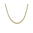 18kt Gold over Sterling Silver Diamond-Cut Rope Chain, 20" - Walmart.com