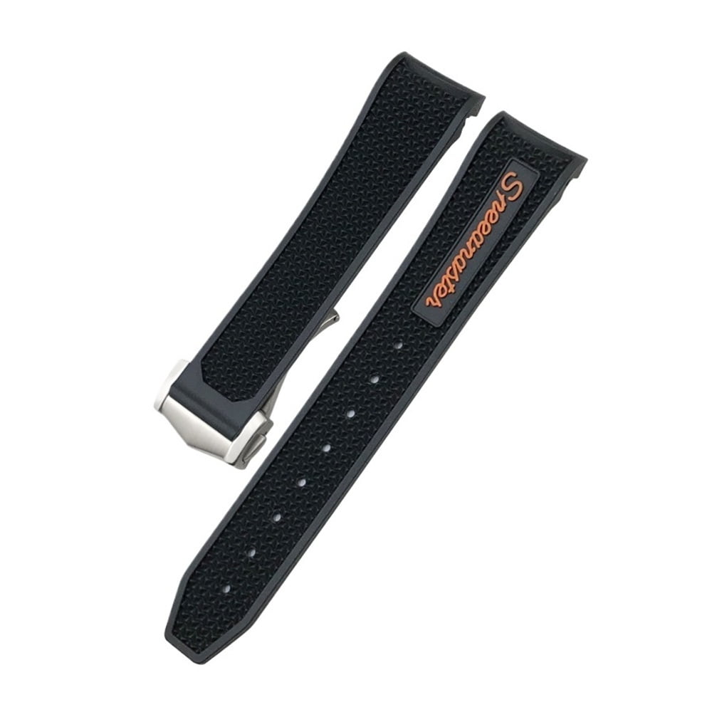 18mm 19mm 20mm 21mm 22mm Rubber Silicone Watchband Fit For Omega ...