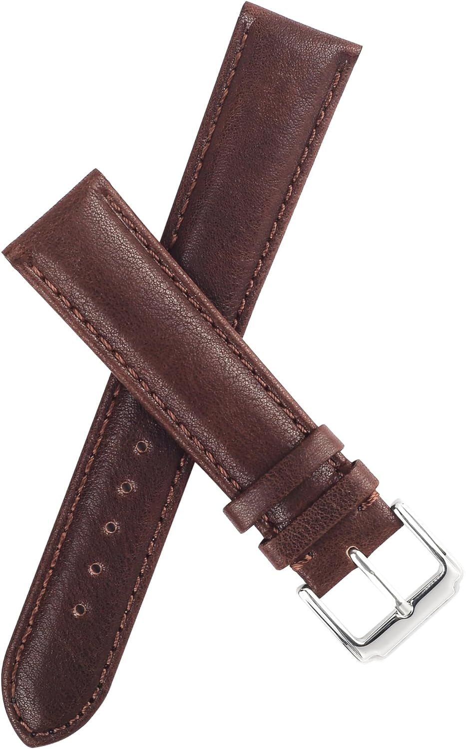 18mm 20mm 22mm Calf Leather Watch Band, Extra Soft Watch Strap for Men ...