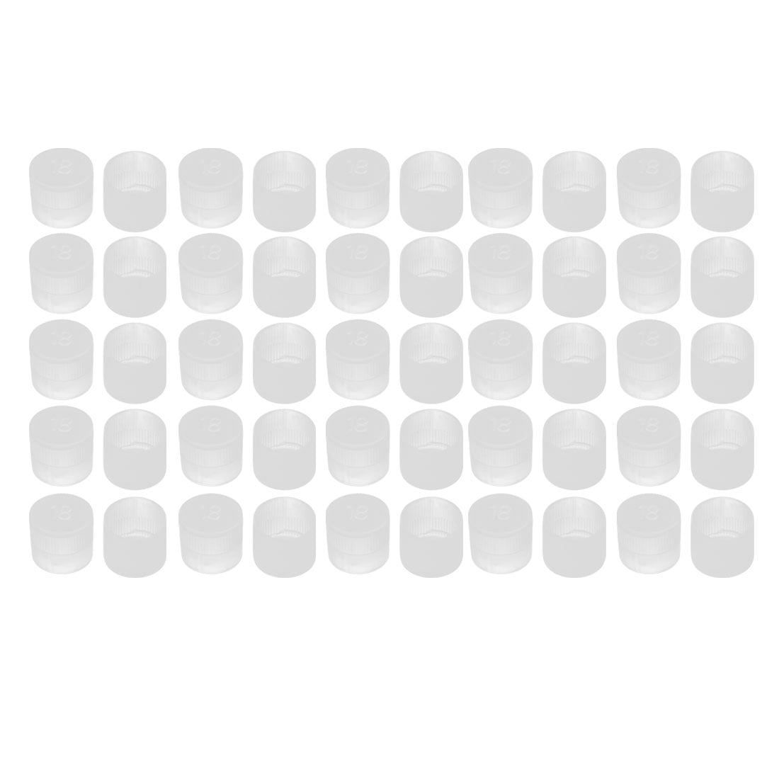 18mm Inner Dia PE Plastic End Cap Bolt Thread Protector Tube Cover ...