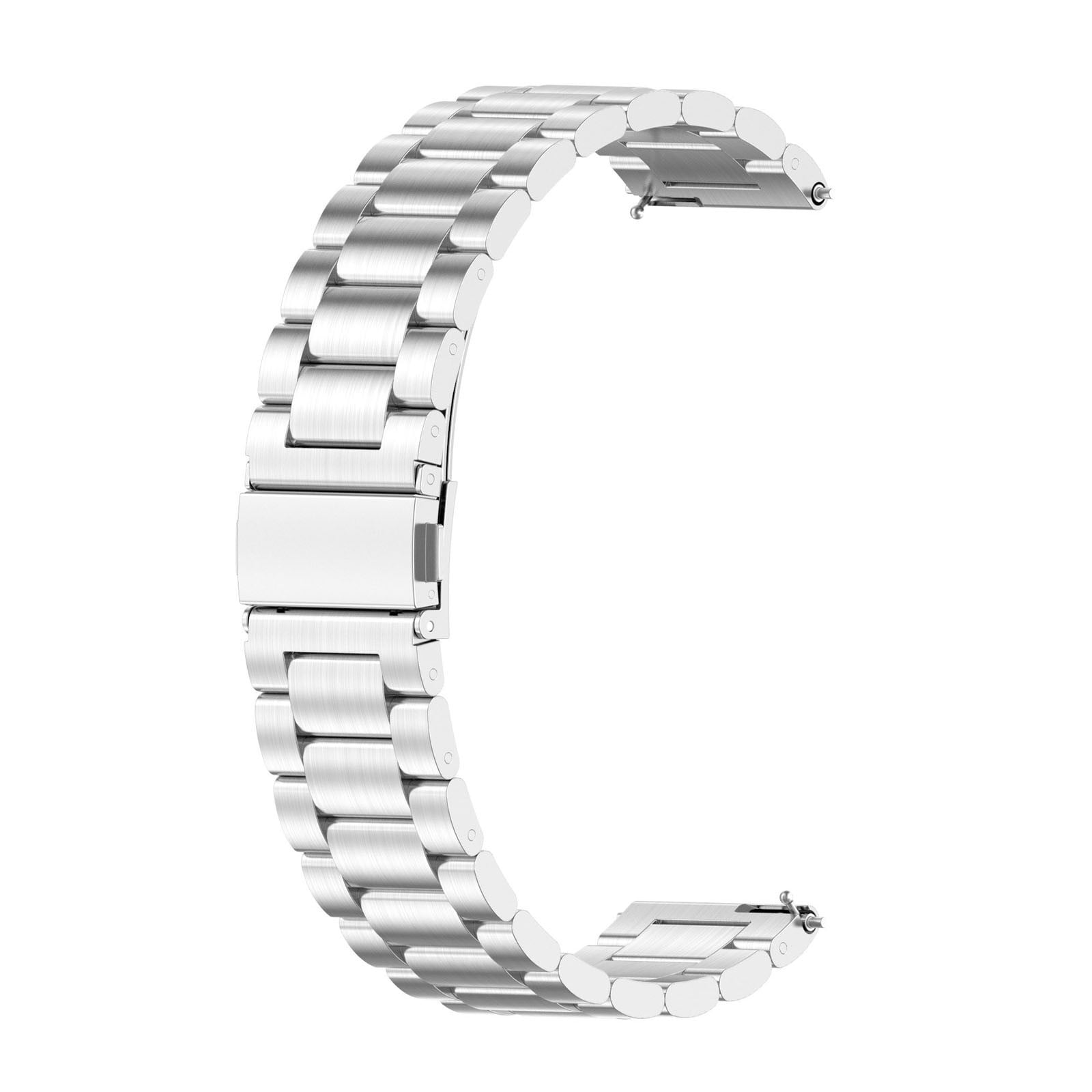 【18mm】Multipurpose Stainless Steel 3 Link Timepiece Strap For Various ...