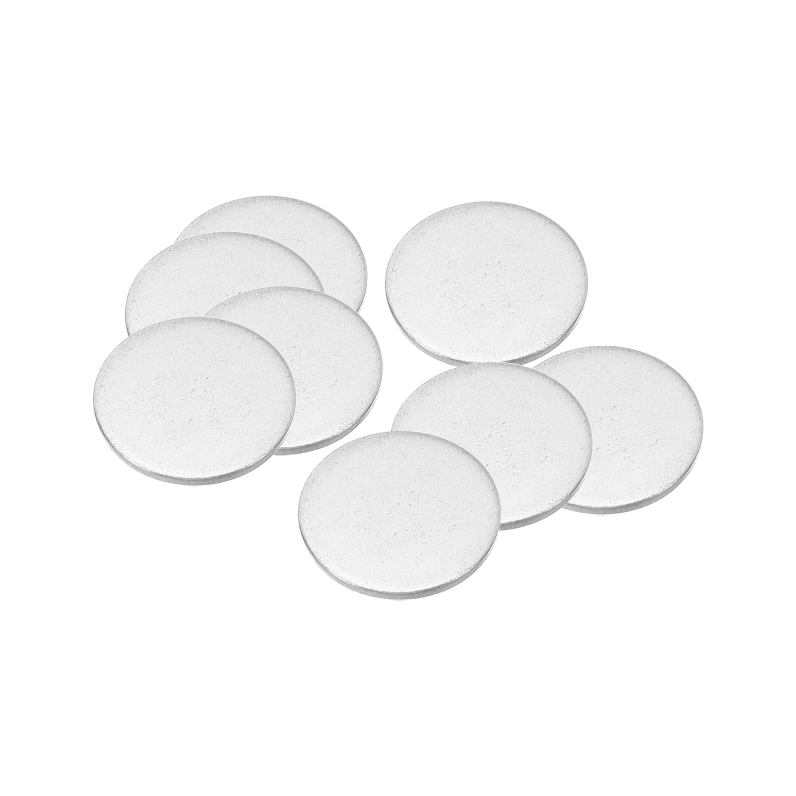 18mm Steel Disc, 60Pcs Round Metal Stamping Blanks Tags Circle Metal ...