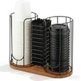 18oz Adjustable Coffee Cup Dispenser, Cup Holder Organizer for Storing ...