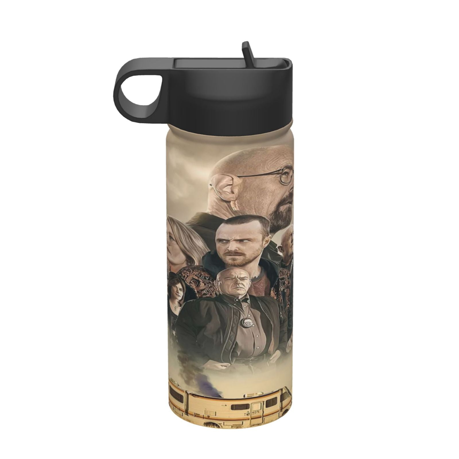 18oz Breaking Bad Water Bottle Vacuum Insulated Stainless Steel Thermos ...
