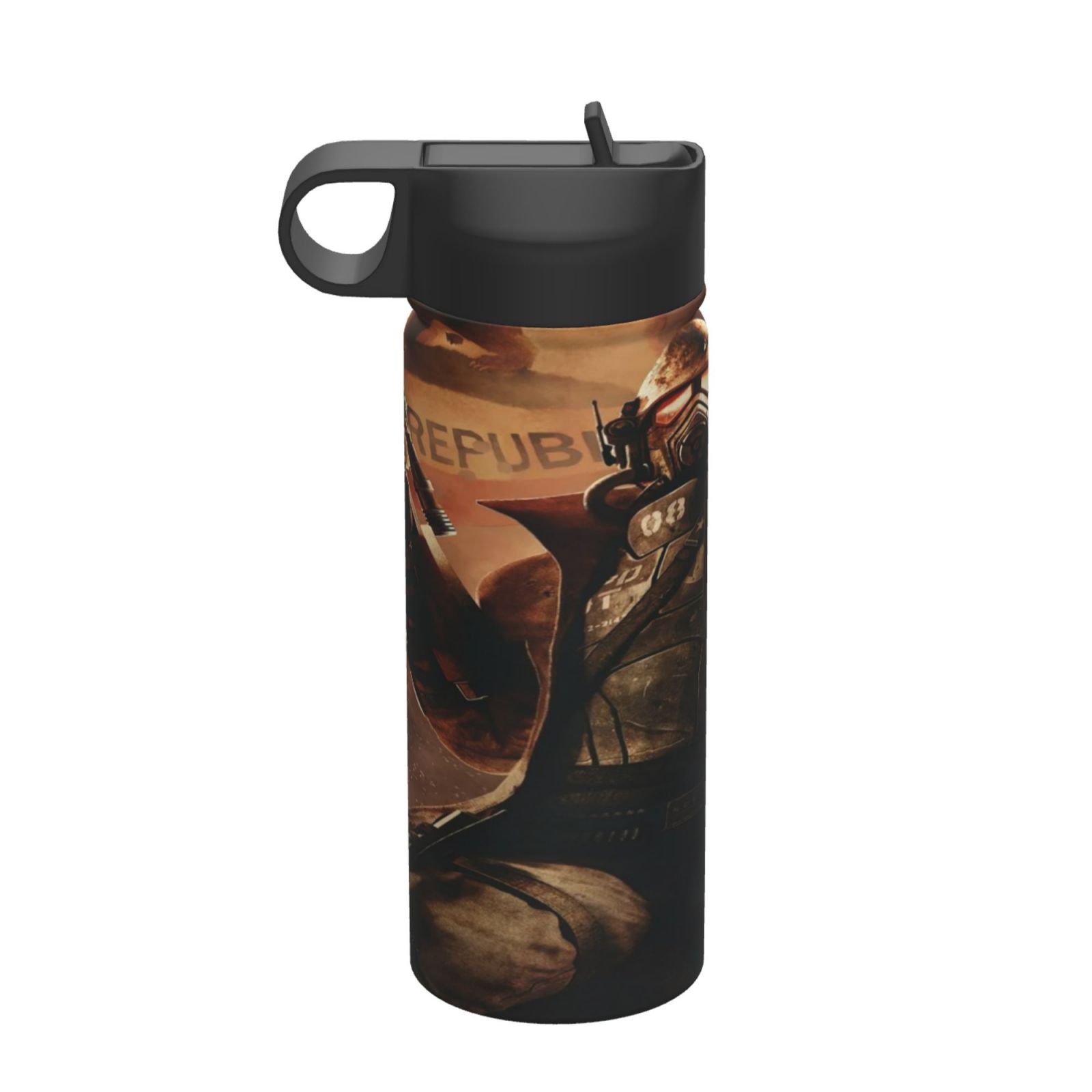 18oz Fallout Insulated Stainless Steel Cups Wide Mouth Water Bottle ...