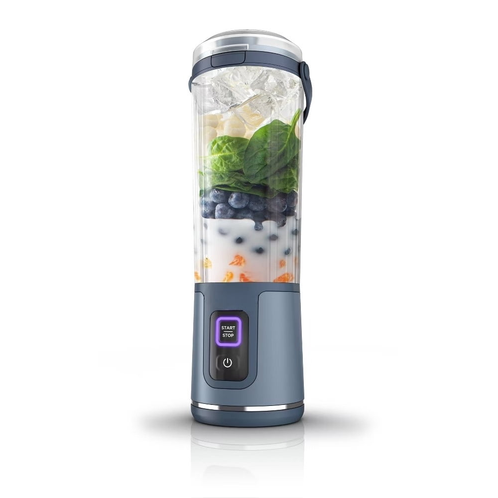 18oz Portable Blender: Cordless Personal Smoothie Blender, Stainless ...