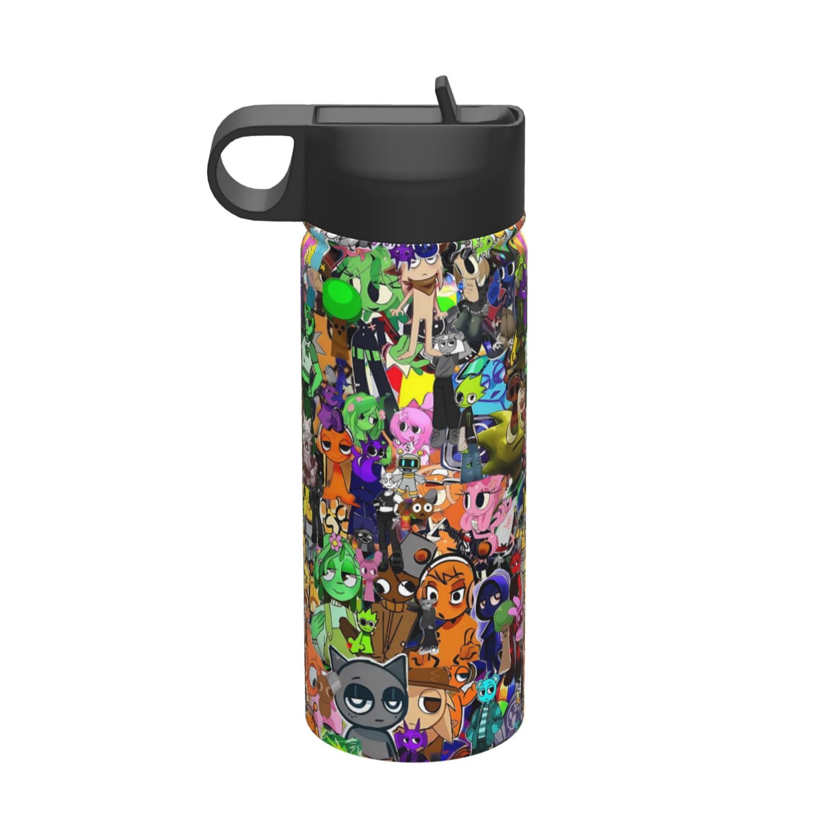 18oz Sports Insulated Kettle Drinking Cup Sprunki Water Bottle ...