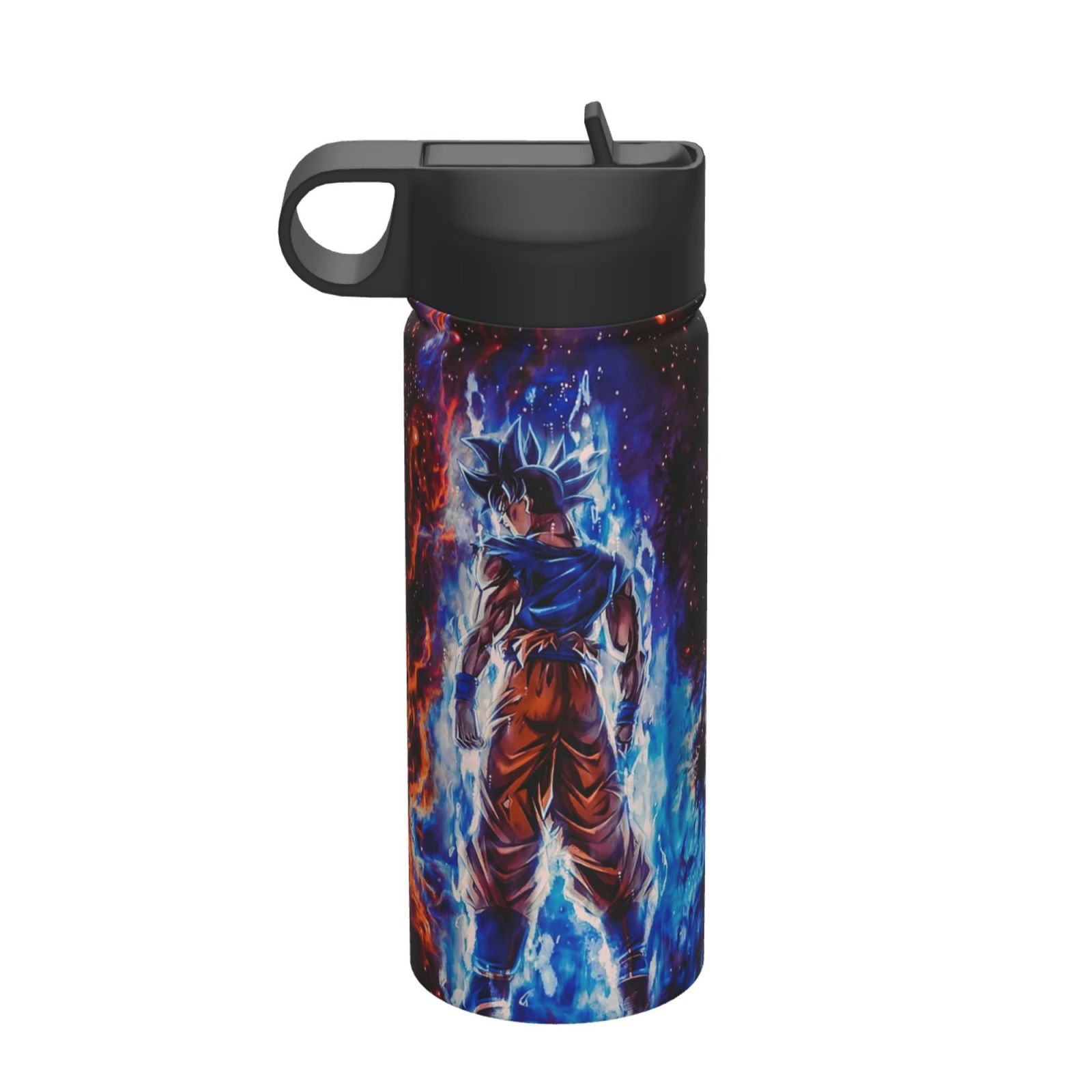 18oz Sports Insulated Kettle Drinking Cup Water Goku Water Bottle ...