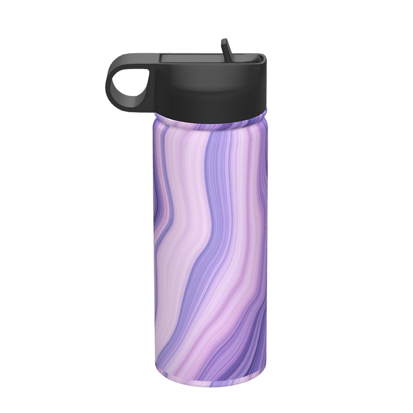 18oz Sports Insulated Kettle Space Pot Leak-Proof Pot Straw Cup Lid ...