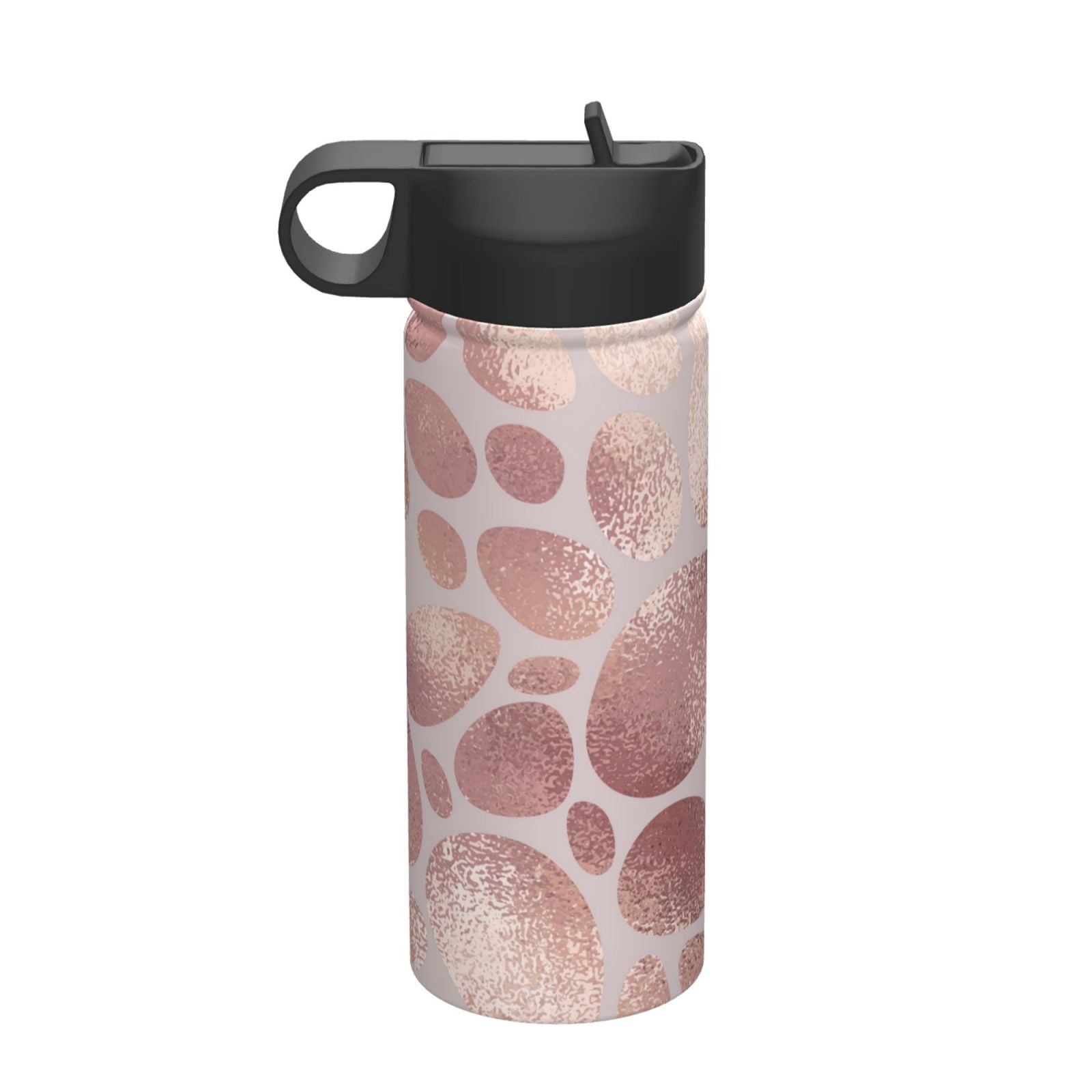 18oz Sports Insulated Kettle Space Pot Leak-Proof Pot Straw Cup Lid ...