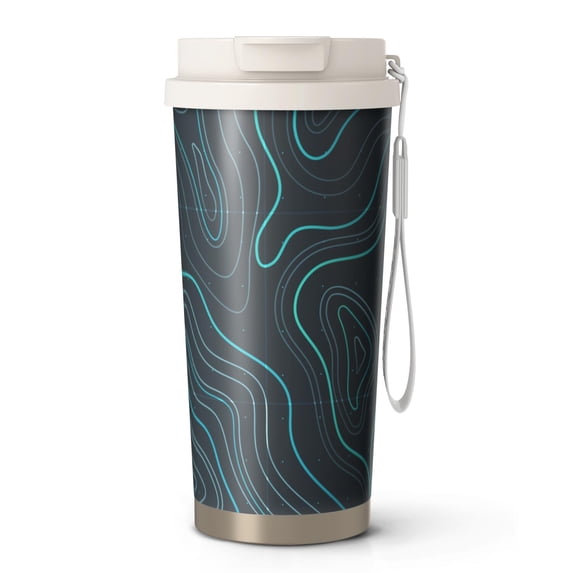 18oz Travel Coffee Mug, 316 Stainless Steel Vacuum Insulated Tumbler ...