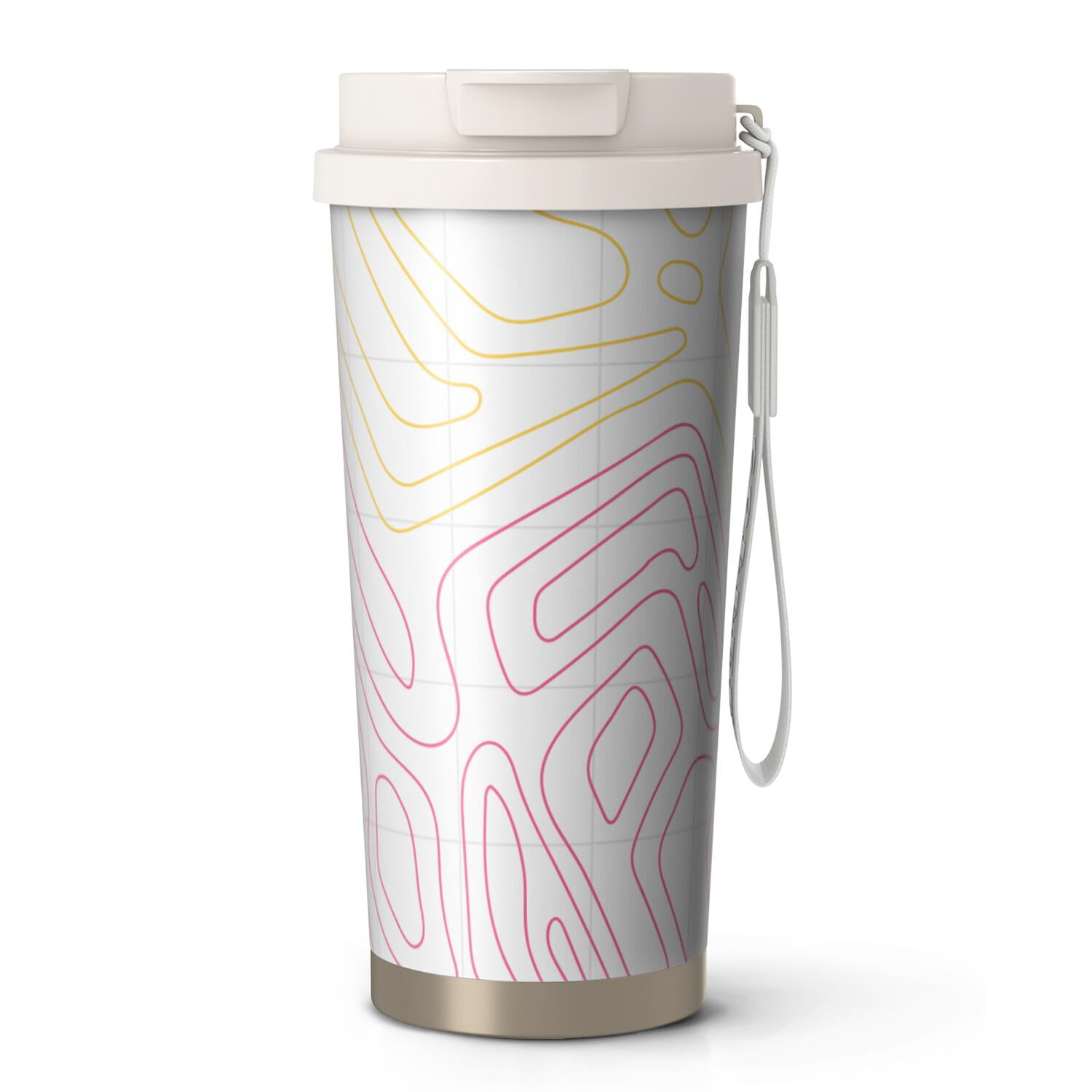 18oz Travel Coffee Mug, 316 Stainless Steel Vacuum Insulated Tumbler ...