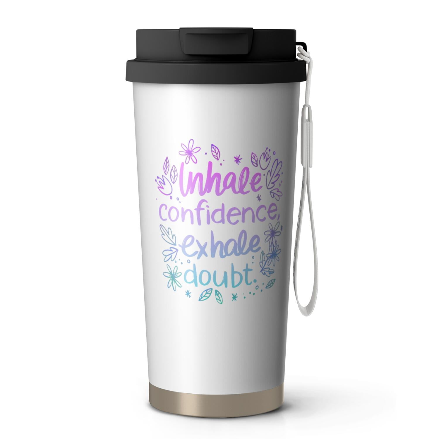 18oz Travel Coffee Mug, 316 Stainless Steel Vacuum Insulated Tumbler ...