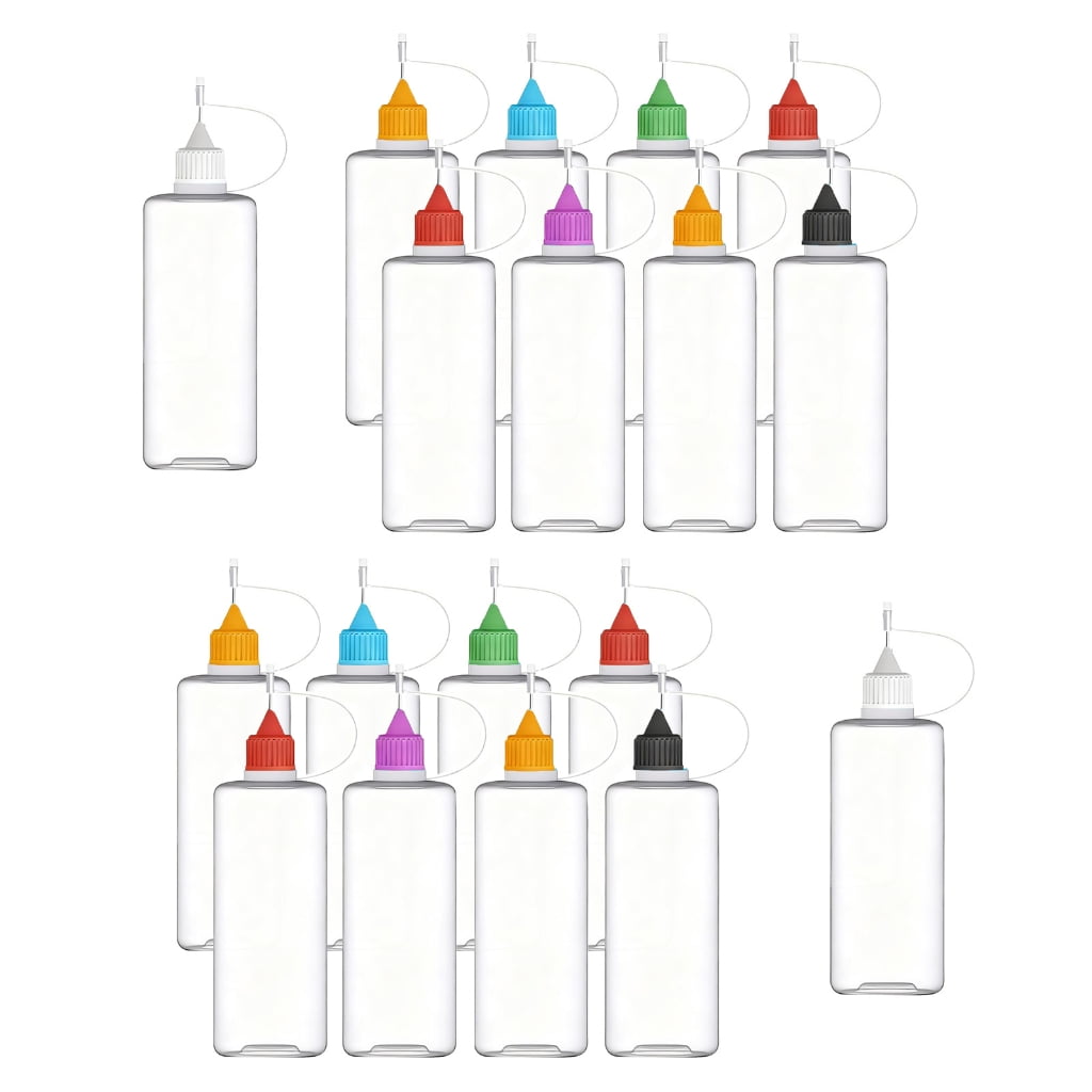 18pc Kitchen Crafts Bottles With Narrow Spouts Food Safe Storage For ...