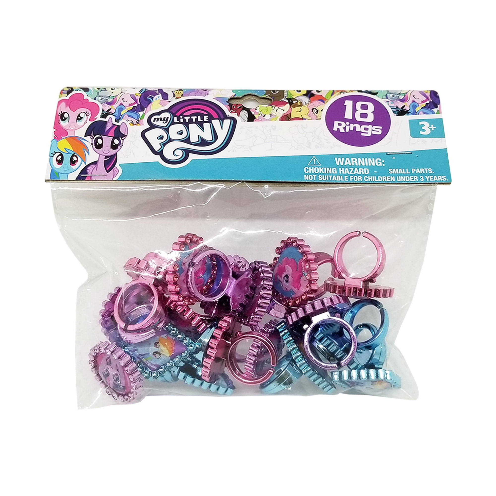 Brandclub - 18pc My Little Pony Rings