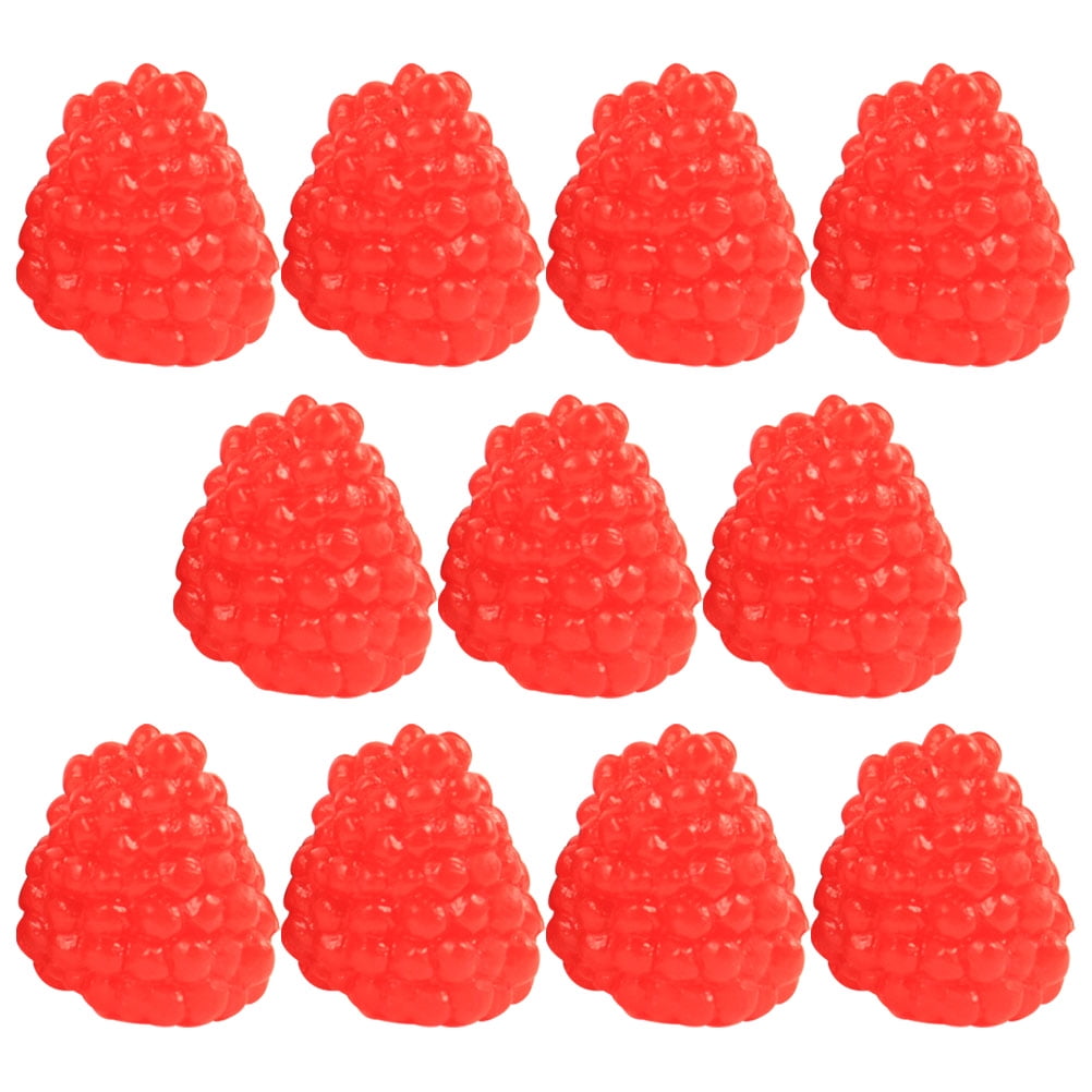 18pcs Artificial Raspberry Kitchen Fake Raspberry Decoration Realistic ...