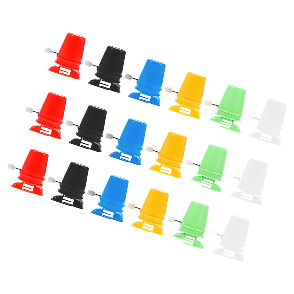 18pcs Clockwork Robot Small Movement Toy Walking Robot Wind Up Toy Kids ...