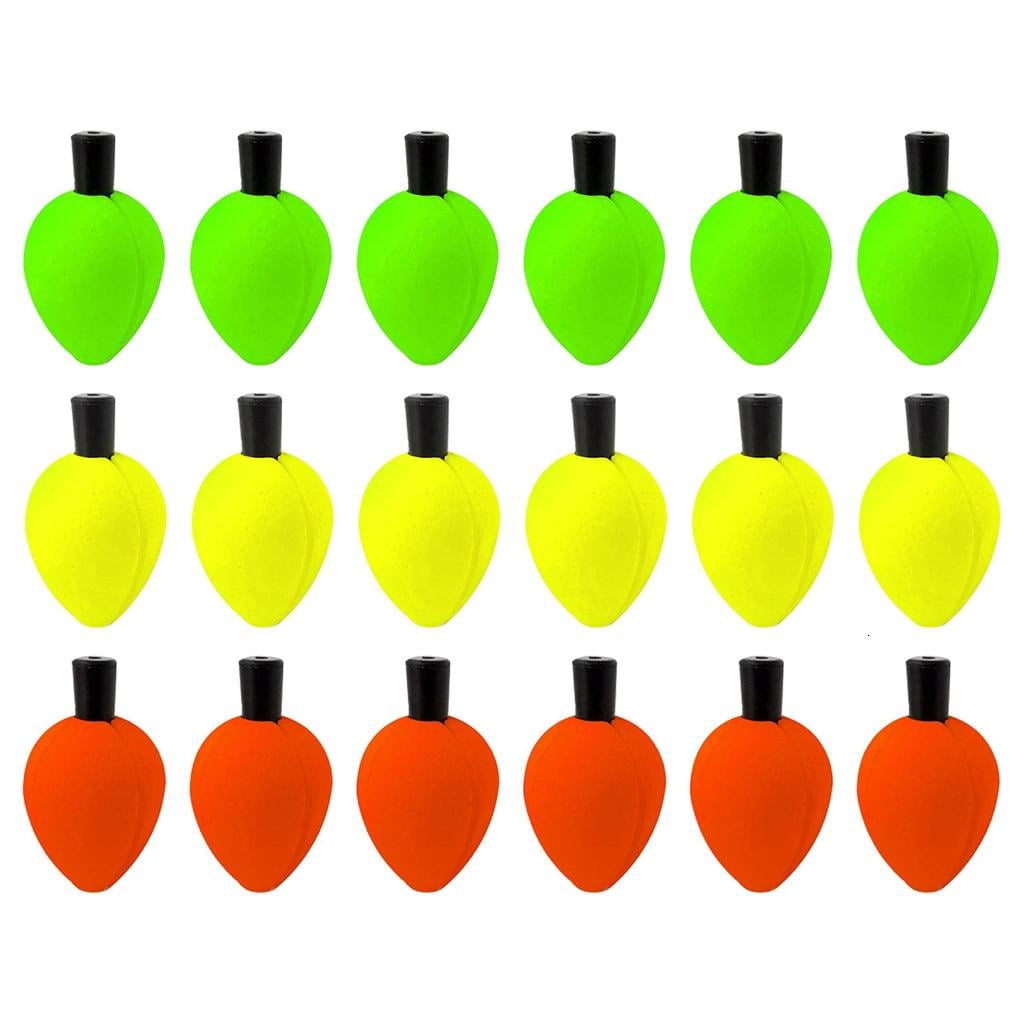 18pcs Foam Indicators Float Floating Bobbers Indicator for Trout ...
