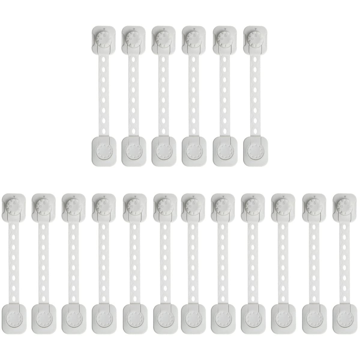 18pcs Cabinets Drawer Appliances Child Refrigerator Adjustable Drawers ...