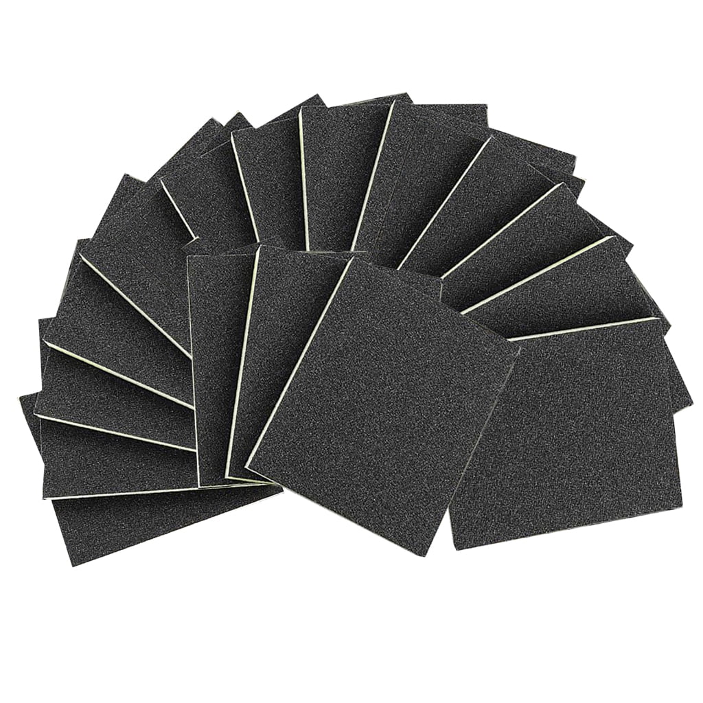 18pcs Multipurpose Sanding Sponges Set Grits Portable for Wet and Dry ...