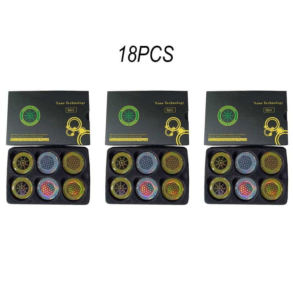 18pcs Phone Radiation Protection Stickers Electronic Devices EMF ...