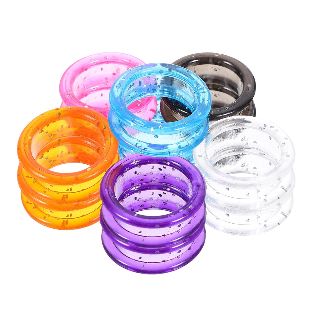 18pcs Scissors Finger Grips Silicone Scissors Finger Rings Protector ...