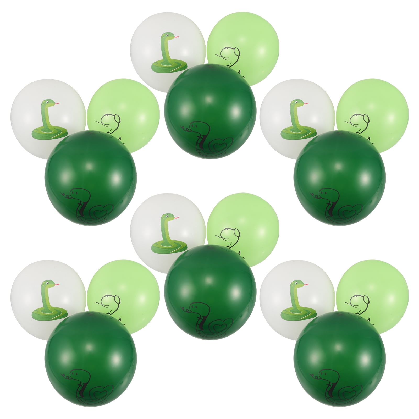 18pcs Snake Party Balloons Balloon Animal Balloon Snake Garland ...