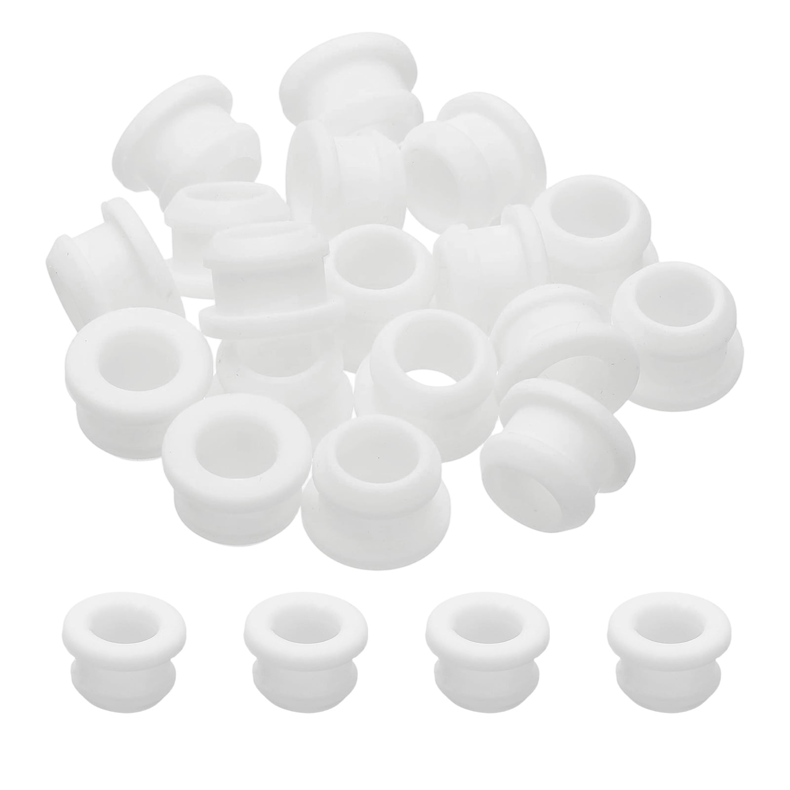 18pcs Wire Grommet, 11.5mm Mounting Dia Plastic Grommets Cable Snap ...