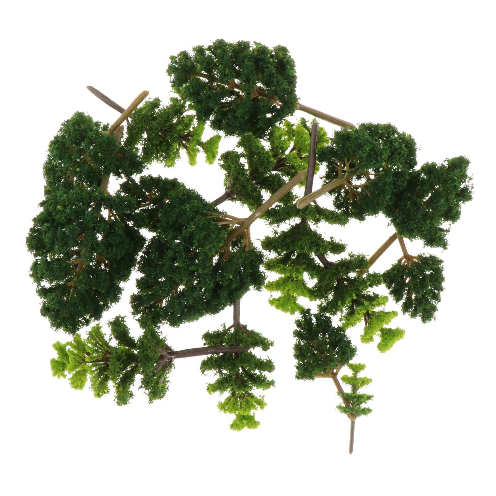 18pcs xed Model Trees, 1.97-5.12 Inch(5 -13 Cm), Scale Trees, Diorama ...