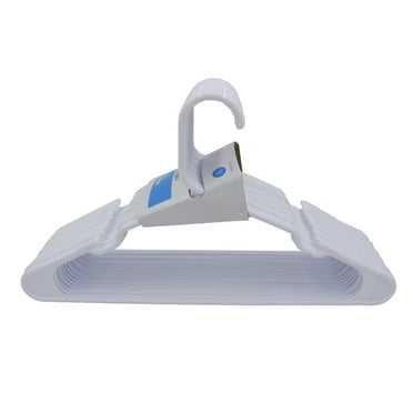 Mainstays Clothing Hangers, 18 Pack, Red Engine, Durable Plastic ...