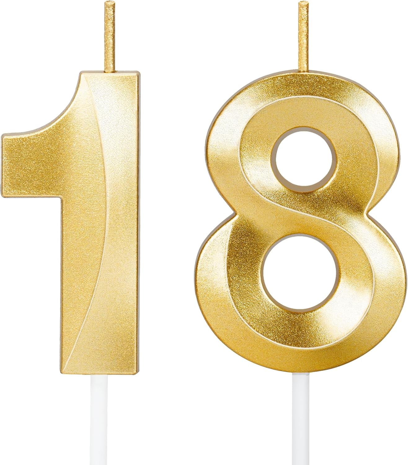 18th Birthday Candles,18th Birthday Decorations for Girls Boys,Happy ...