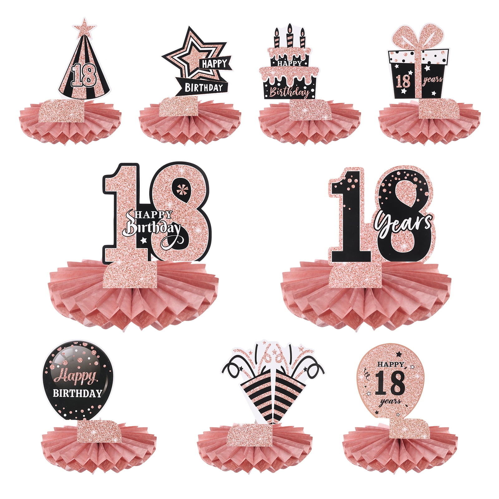 18th Birthday Decoration Centerpieces for Tables Decorations Birthday ...