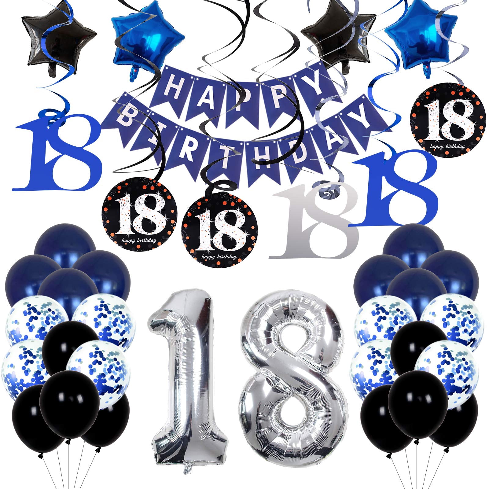 Number 18 Birthday