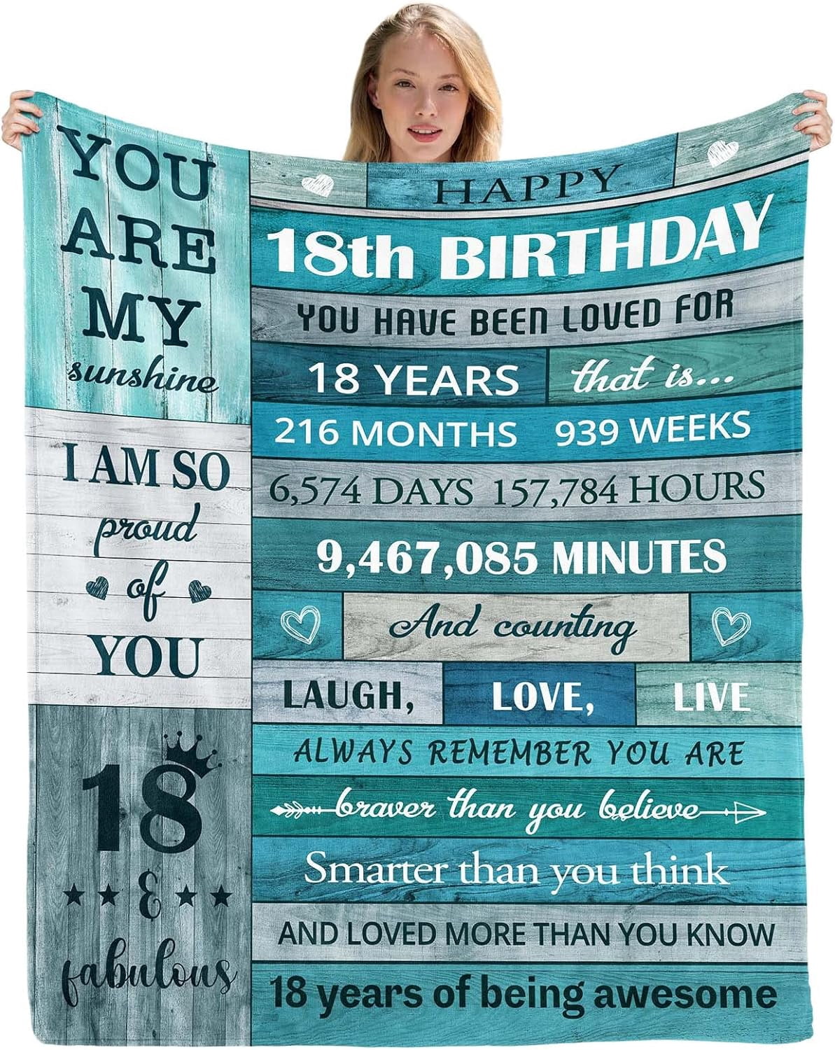 18th Birthday Gifts for Girls, 18 Year Old Girl Birthday Gifts, Happy ...